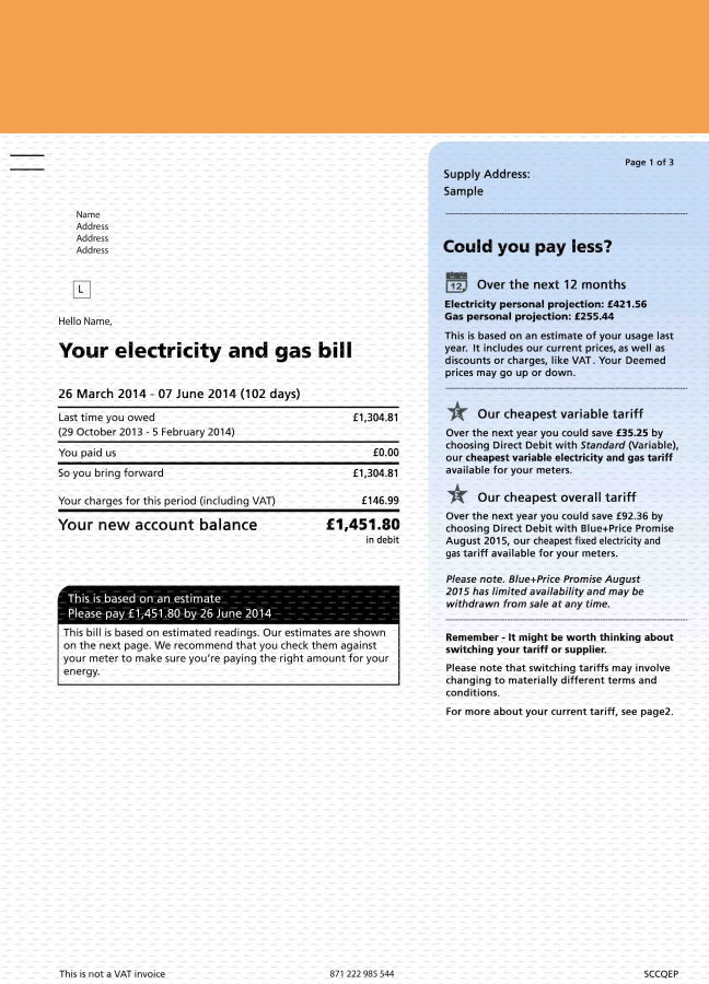 Example Replacement Documents & Sample Letters
